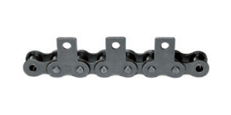 Roller Chains with Attachments : Roller Chain with Straight Attachment ...